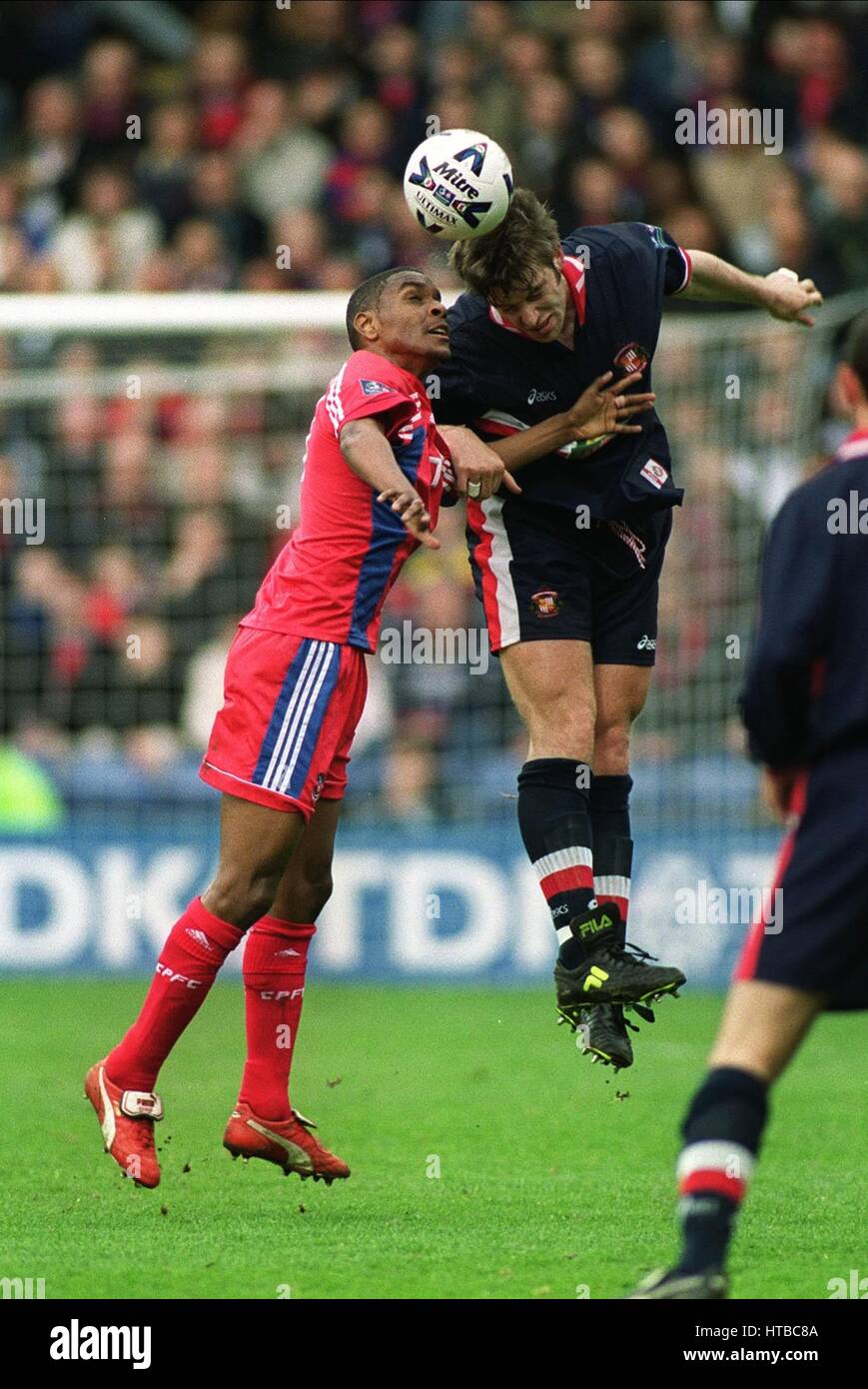PAUL BUTLER & CLINTON MORRISON CRYSTAL PALACE V SUNDERLAND 07 April ...