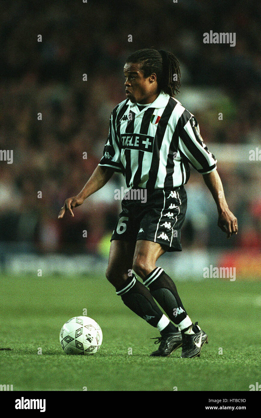 EDGAR DAVIDS JUVENTUS 07 April 1999 Stock Photo - Alamy