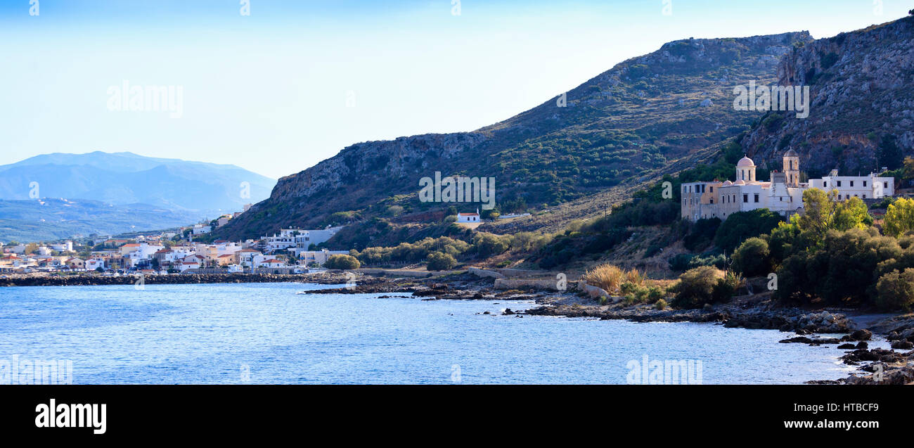 Gonia Odigitria Monastery, Kolymbari, Crete, Greece Stock Photo - Alamy