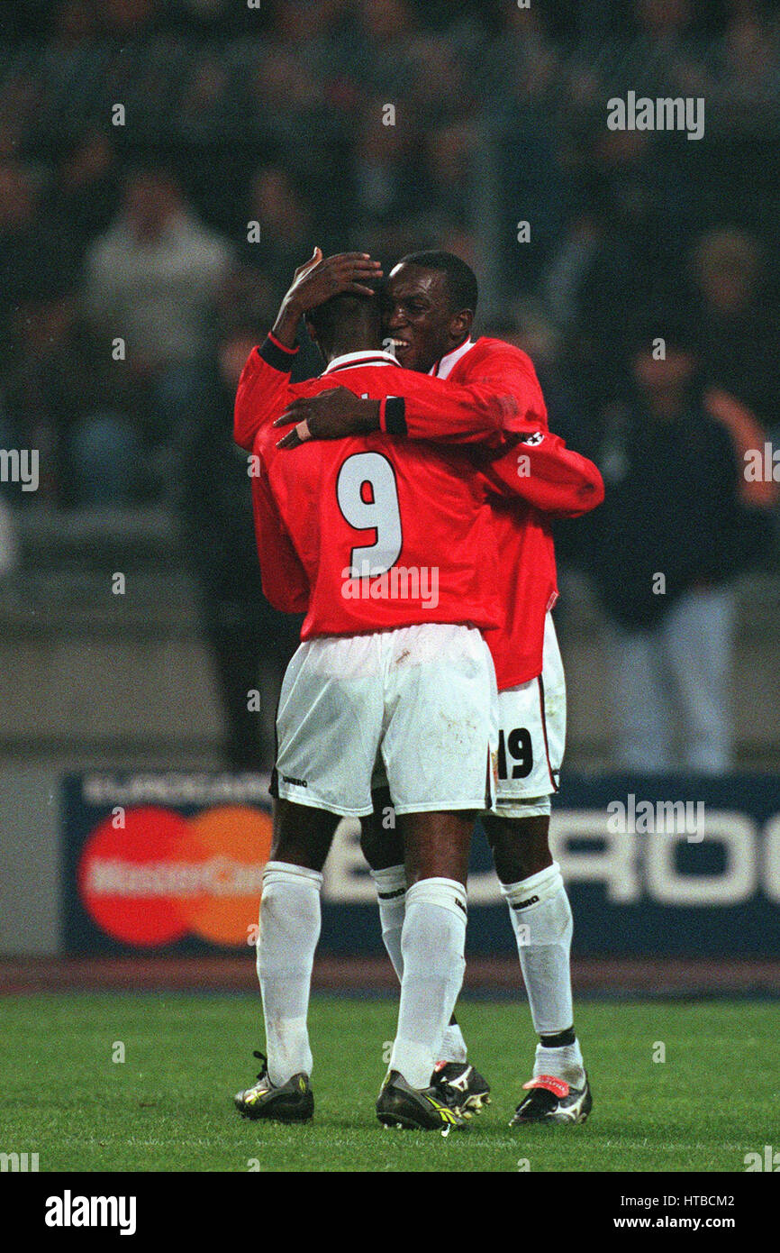 Andy cole and dwight yorke hi-res stock photography and images - Alamy