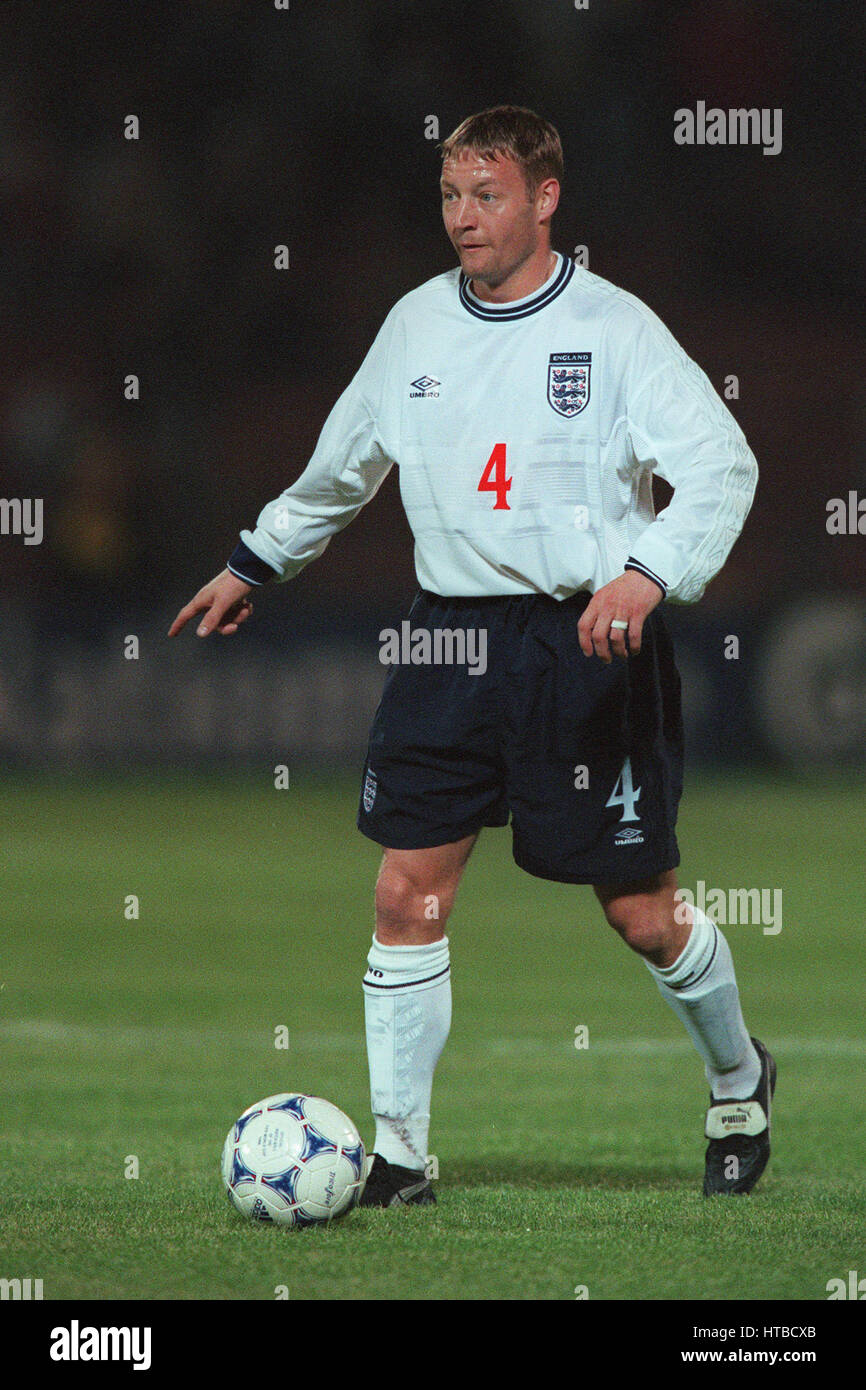 DAVID BATTY ENGLAND & LEEDS UNITED FC 29 April 1999 Stock Photo - Alamy