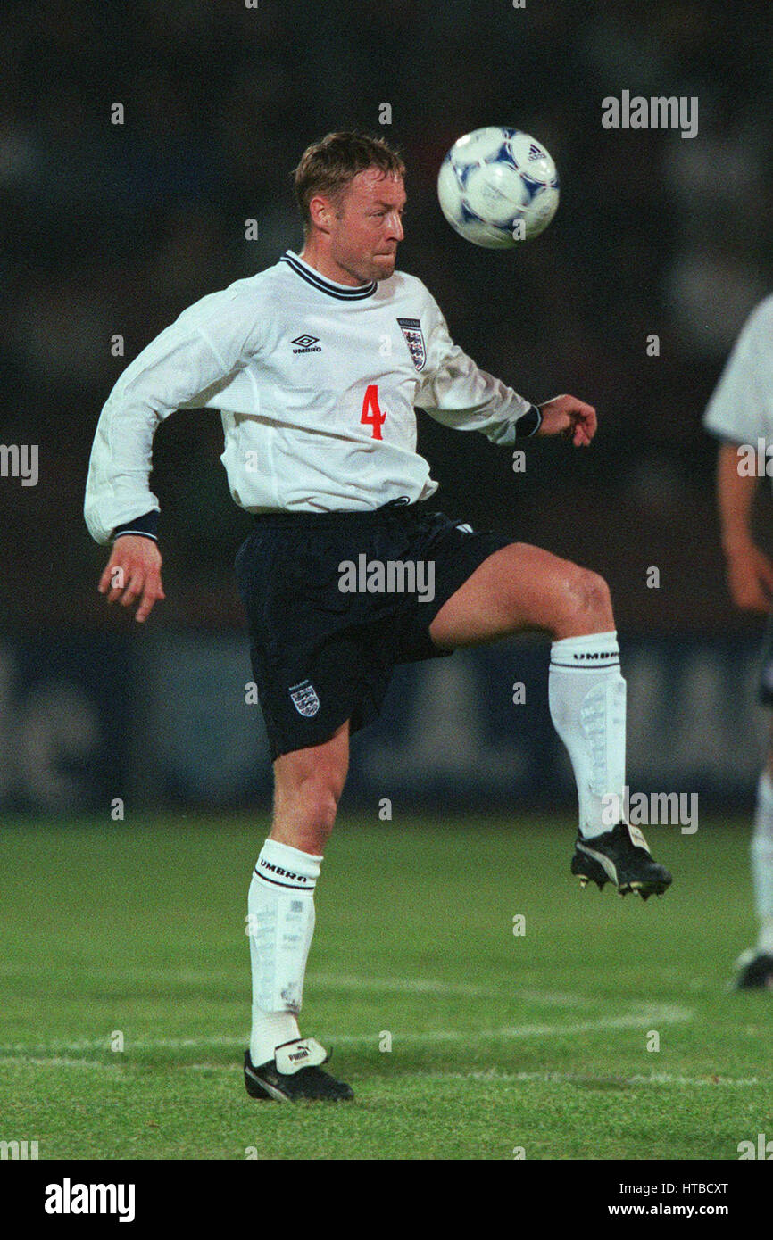 DAVID BATTY ENGLAND & LEEDS UNITED FC 29 April 1999 Stock Photo - Alamy