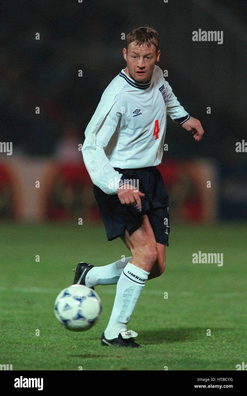 DAVID BATTY ENGLAND & LEEDS UNITED FC 29 April 1999 Stock Photo - Alamy