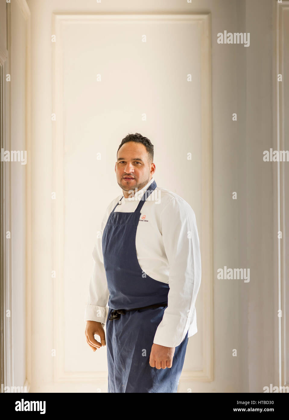 Celebrity chef Michael Caines at his new Lympstone Manor contemporary ...