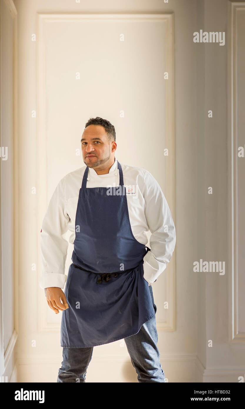 Celebrity chef Michael Caines at his new Lympstone Manor contemporary ...