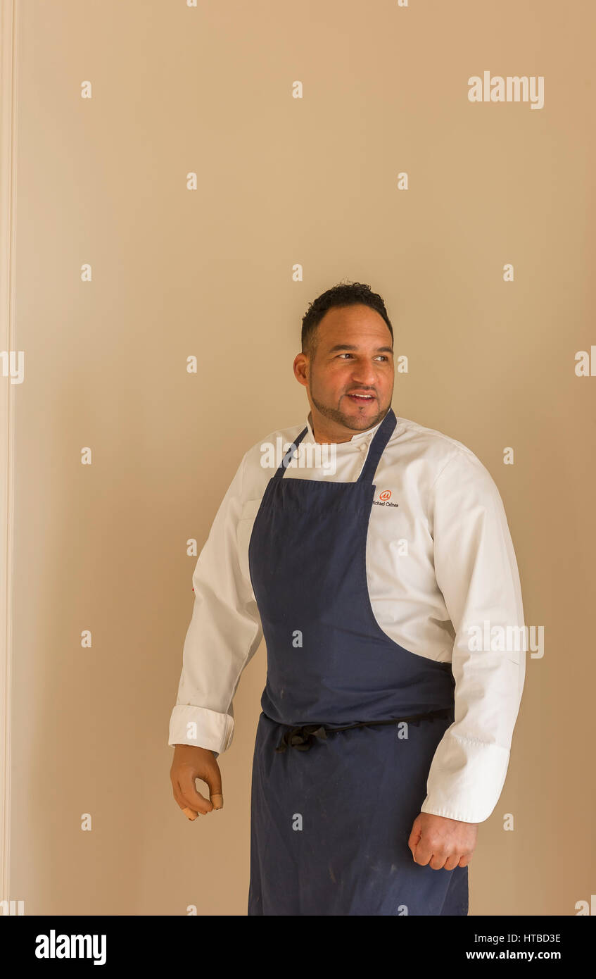 Celebrity chef Michael Caines at his new Lympstone Manor contemporary ...