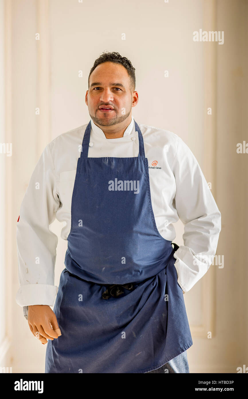 Celebrity chef Michael Caines at his new Lympstone Manor contemporary ...