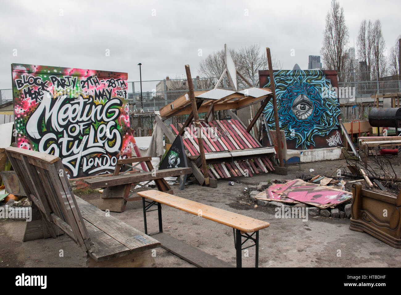 Art in the secret area Stock Photo - Alamy