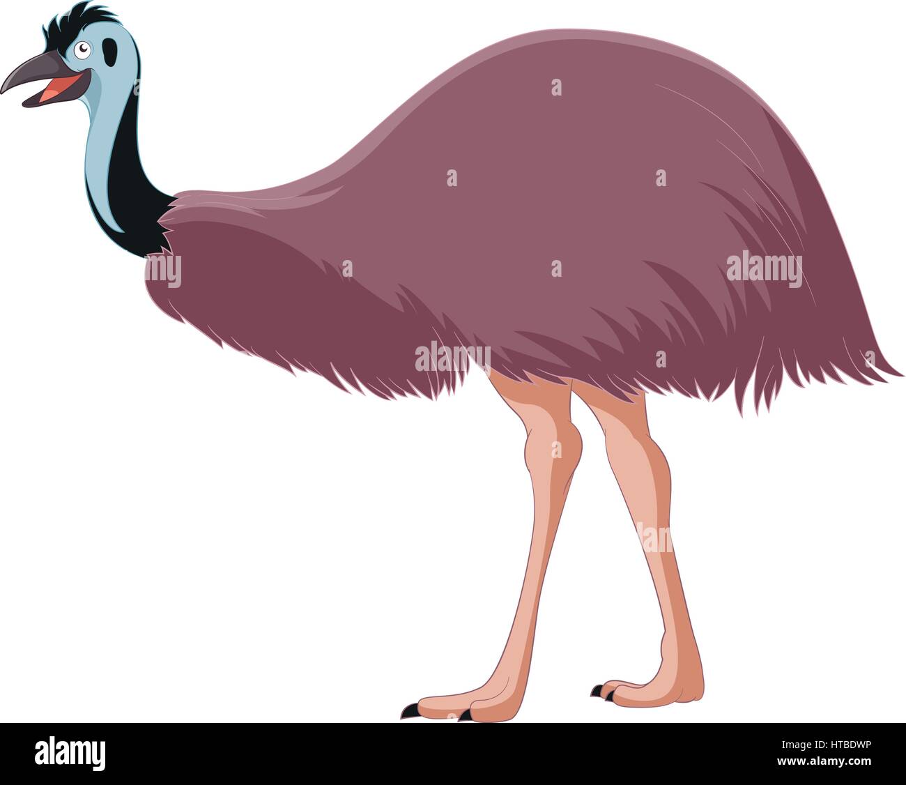 Emu with character hi-res stock photography and images - Alamy