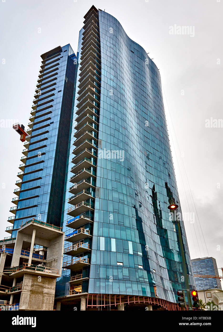 Honolulu; Hawaii; USA - August 7; 2016: New Ward Village Waiea high ...