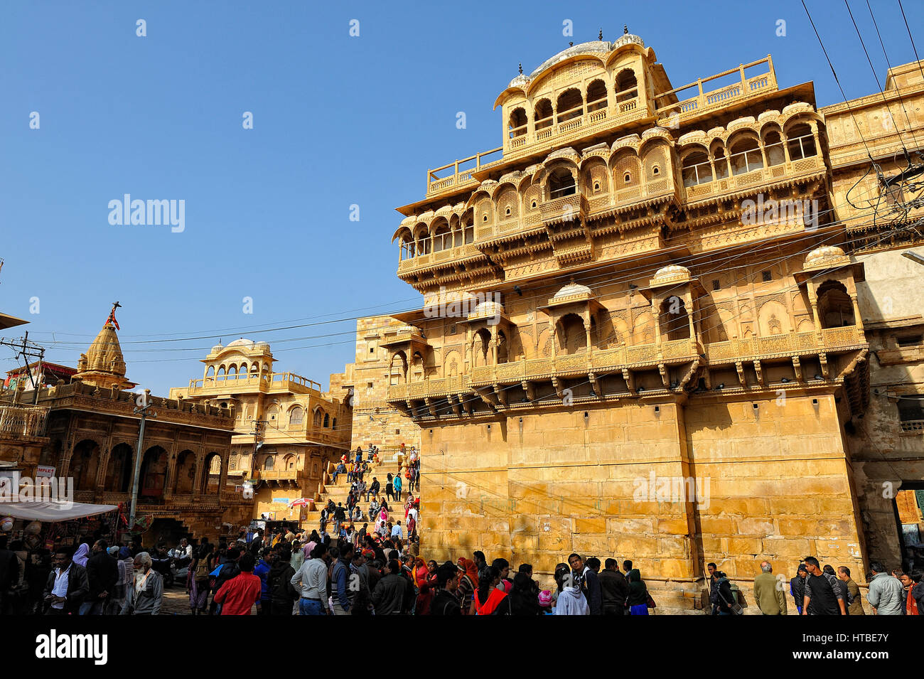 India palace in Jaisalmer Rajasthan Stock Photo - Alamy