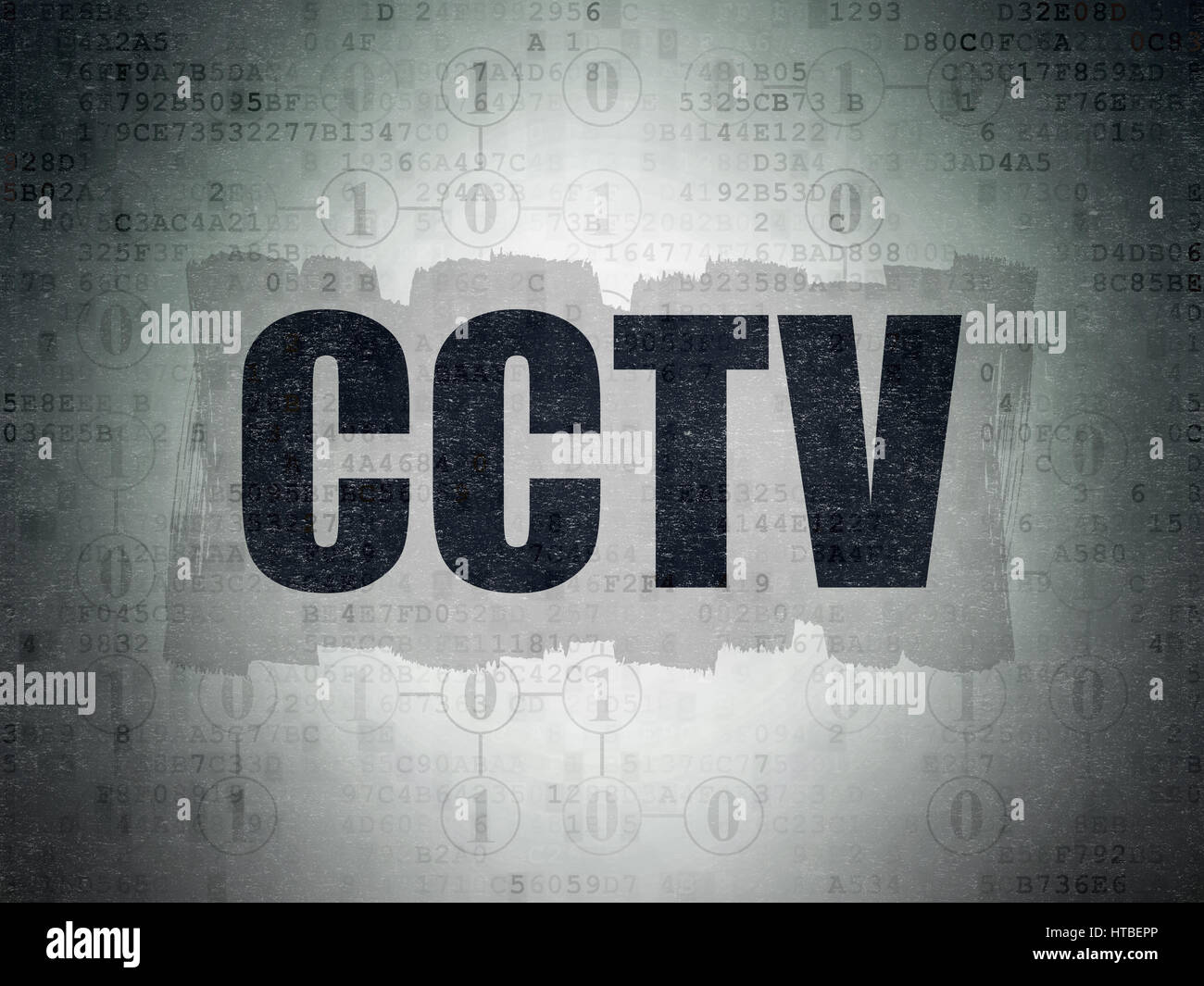 Security concept: CCTV on Digital Data Paper background Stock Photo - Alamy