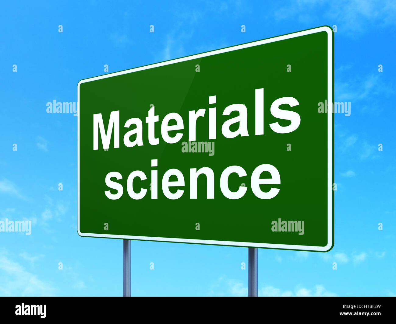 Science concept: Materials Science on road sign background Stock Photo ...