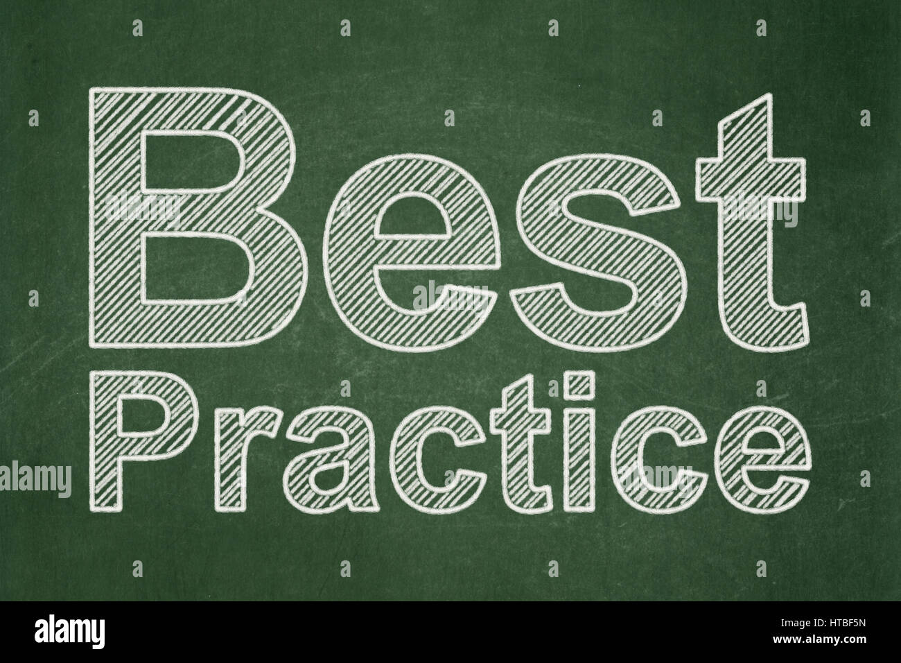 Education concept: Best Practice on chalkboard background Stock Photo ...