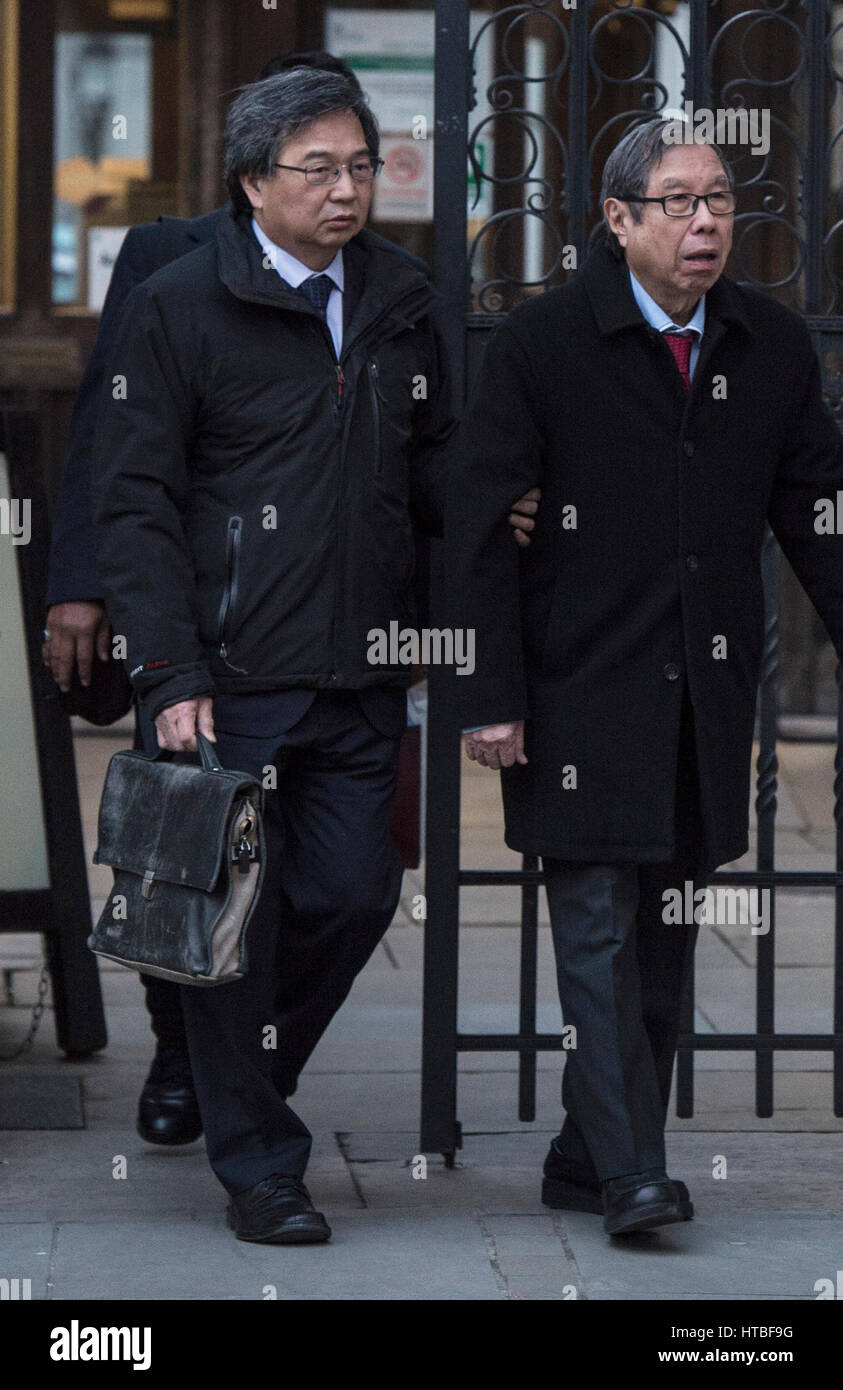 Khoo Kay Peng, 78, (right) non-executive chairman of Laura Ashley ...