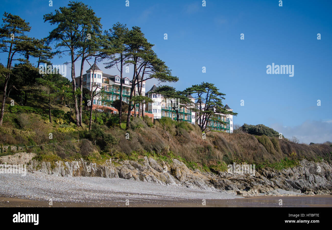 Swansea beach sunset hi-res stock photography and images - Alamy