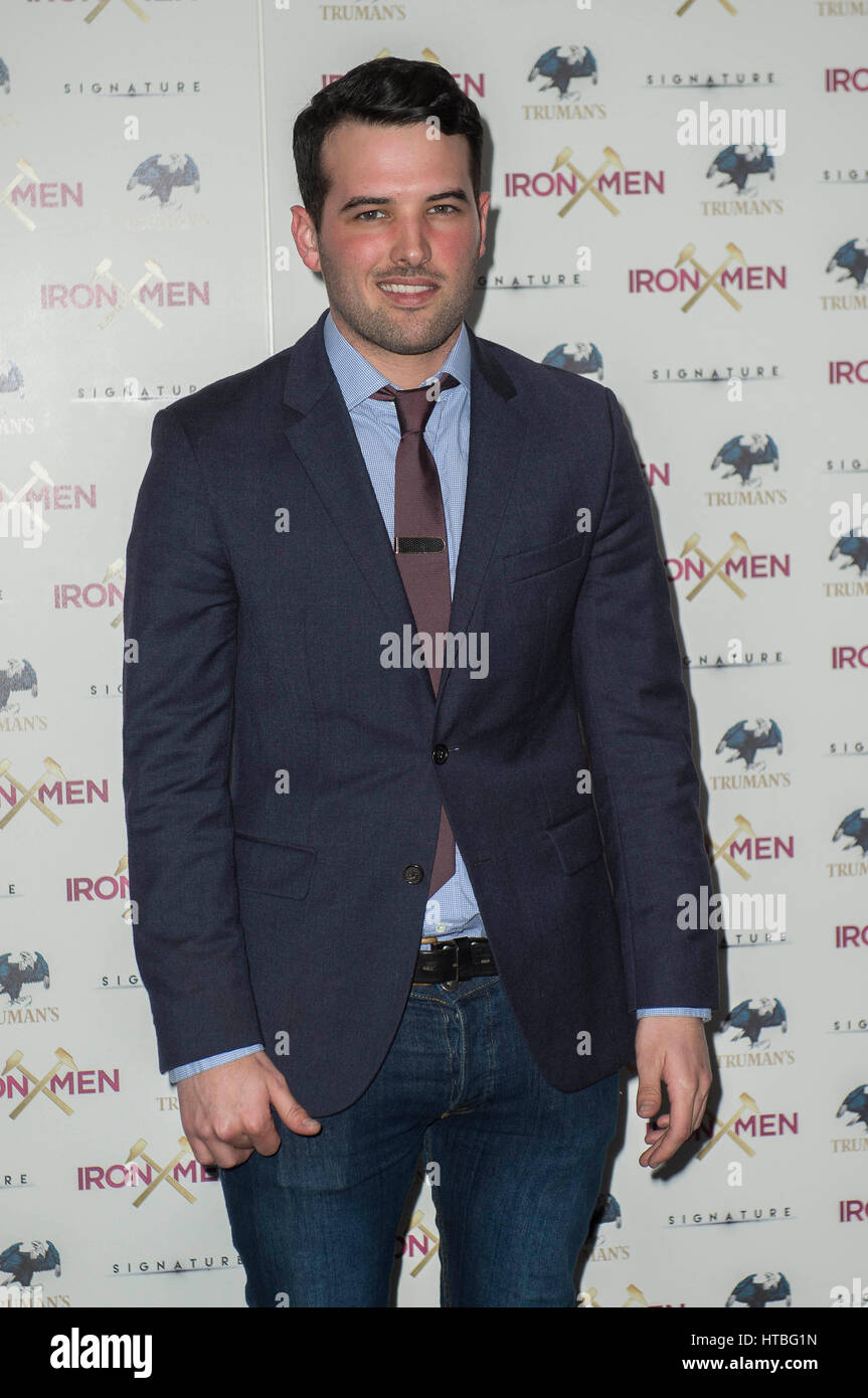 London UK. Ricky Rayment at the UK Premiere of 'Iron Men' at the Mile ...