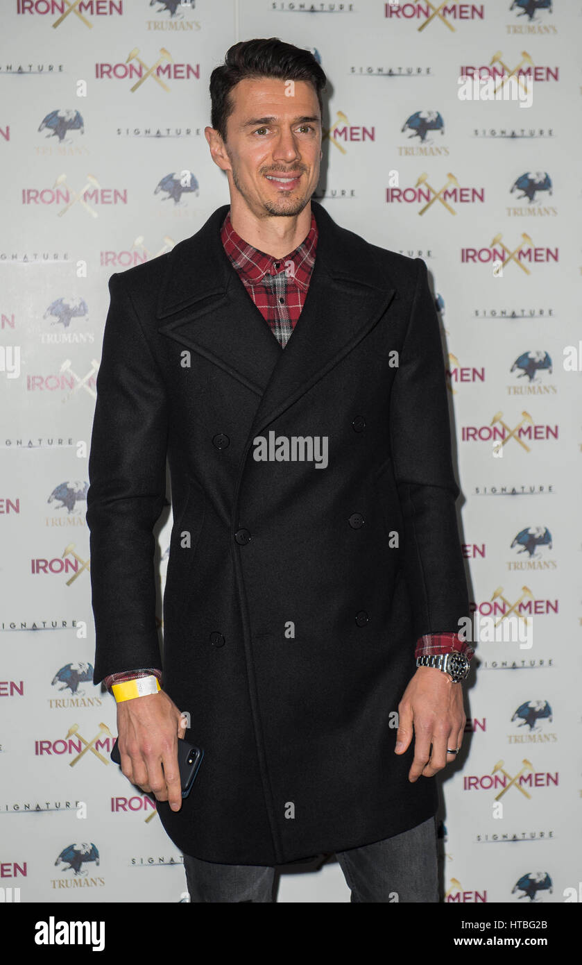 London UK. Jose Fonte at the UK Premiere of 'Iron Men' at the Mile End ...
