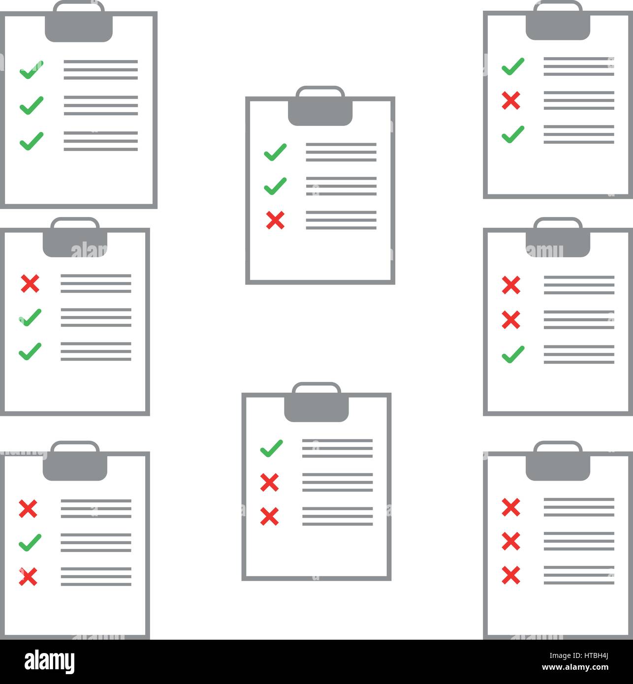 Answer form Stock Vector Images - Alamy