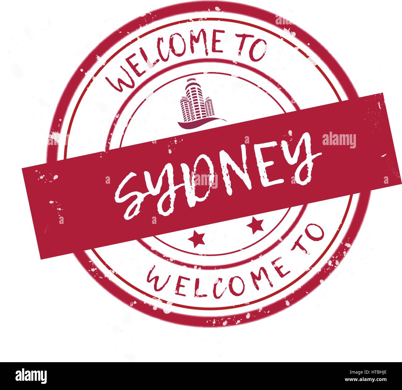 Welcome to sydney sign hi-res stock photography and images - Alamy