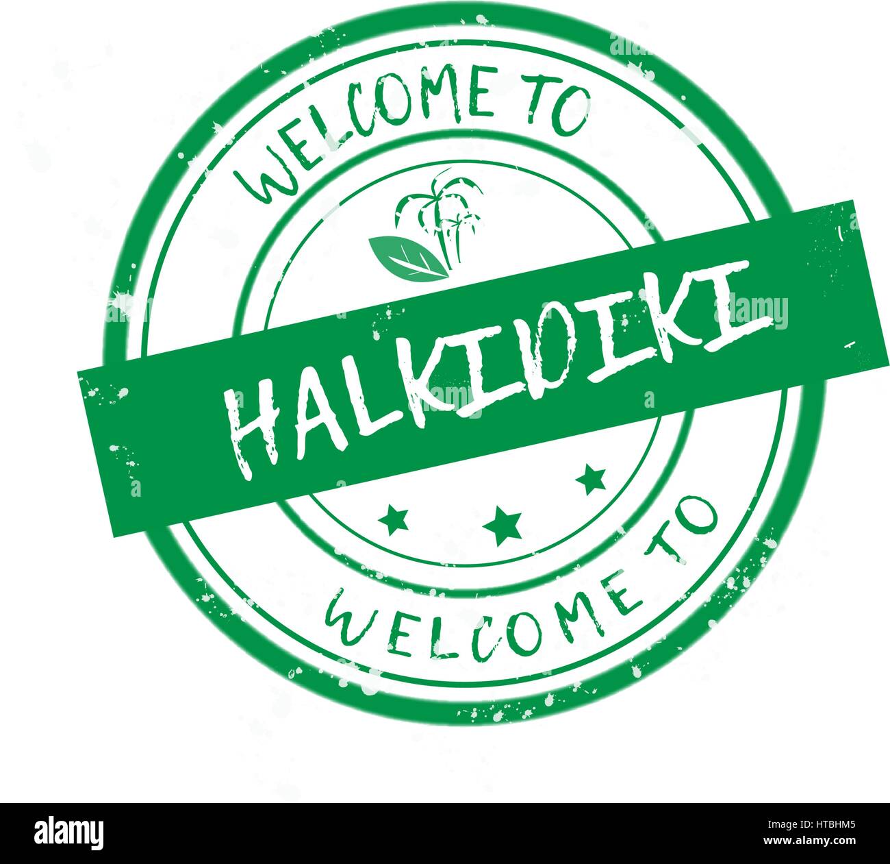 Halkidiki Stock Vector Images - Alamy