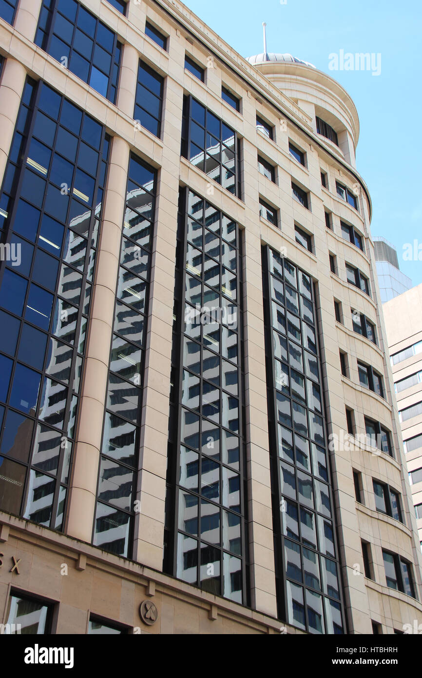 Buildings in Bridge street in Sydney (Australia Stock Photo - Alamy