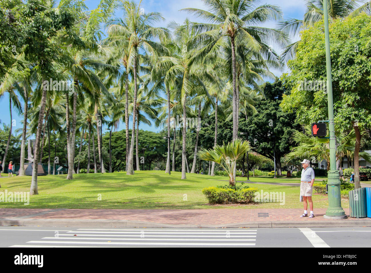 Wakiki beach hi-res stock photography and images - Alamy