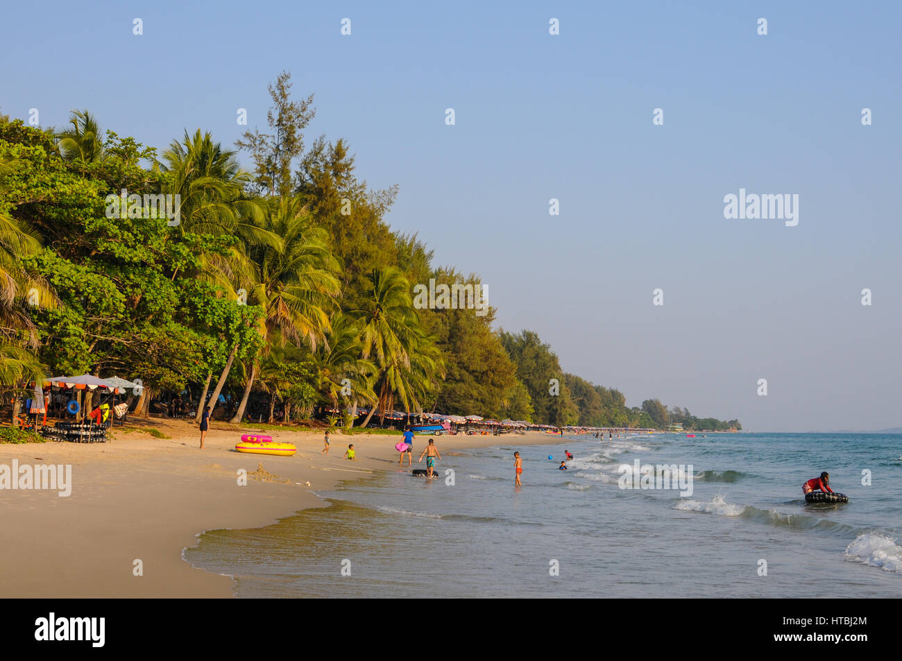 Laem Mae Phim Beach Klaeng Thailand Stock Photo - Alamy