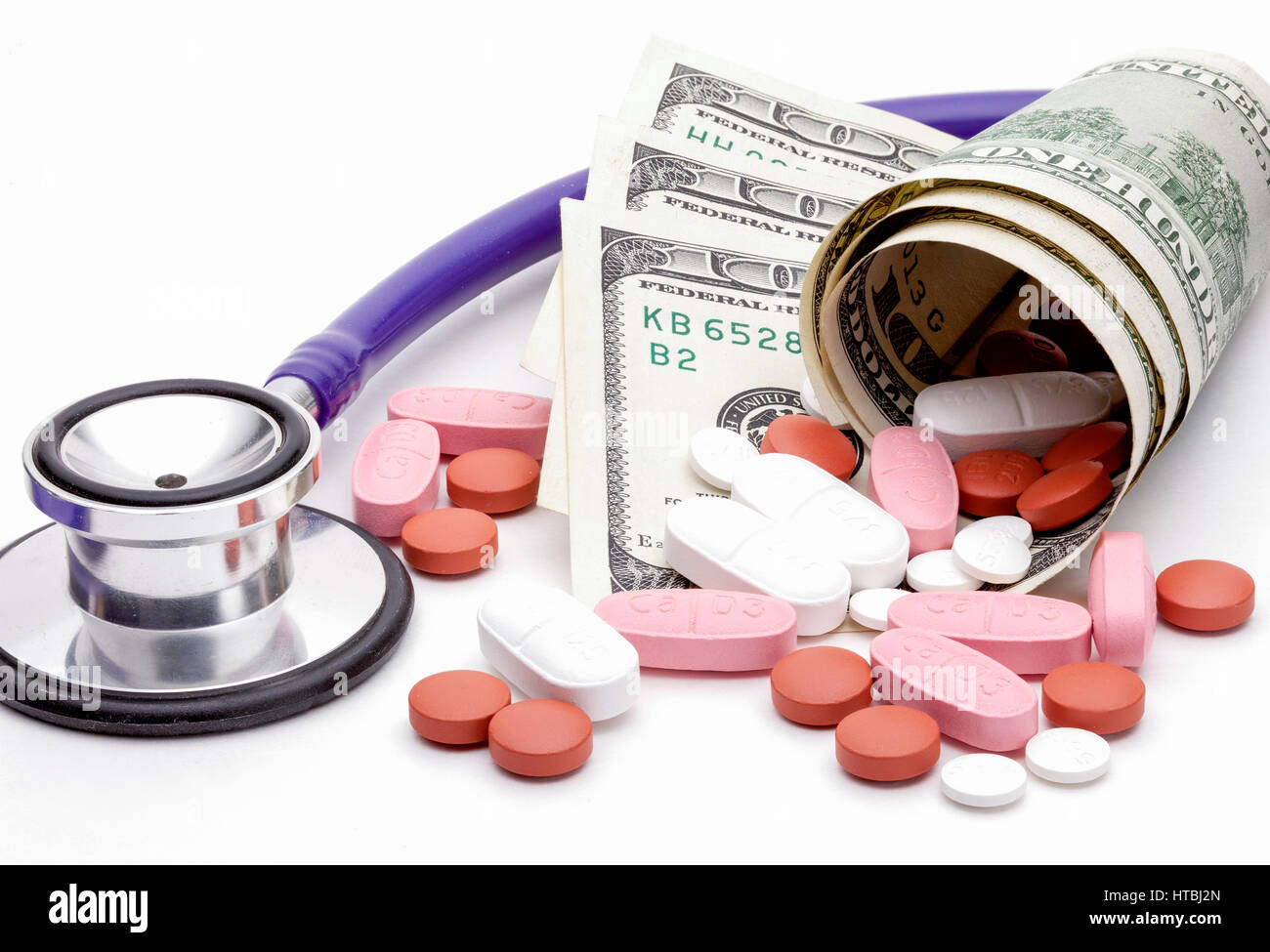 Rolled up note drugs hi-res stock photography and images - Alamy