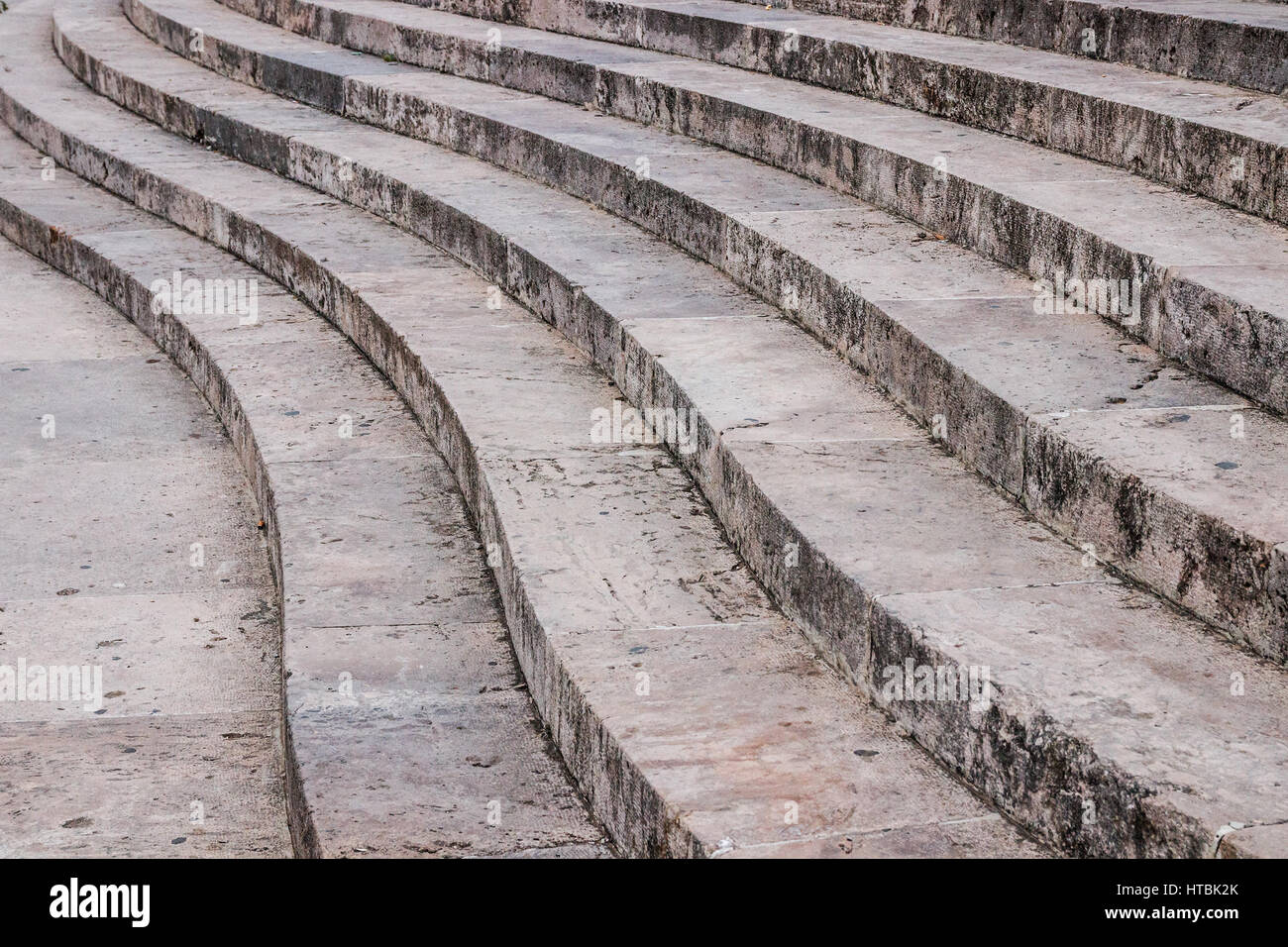 Curved stone stairs hi-res stock photography and images - Alamy