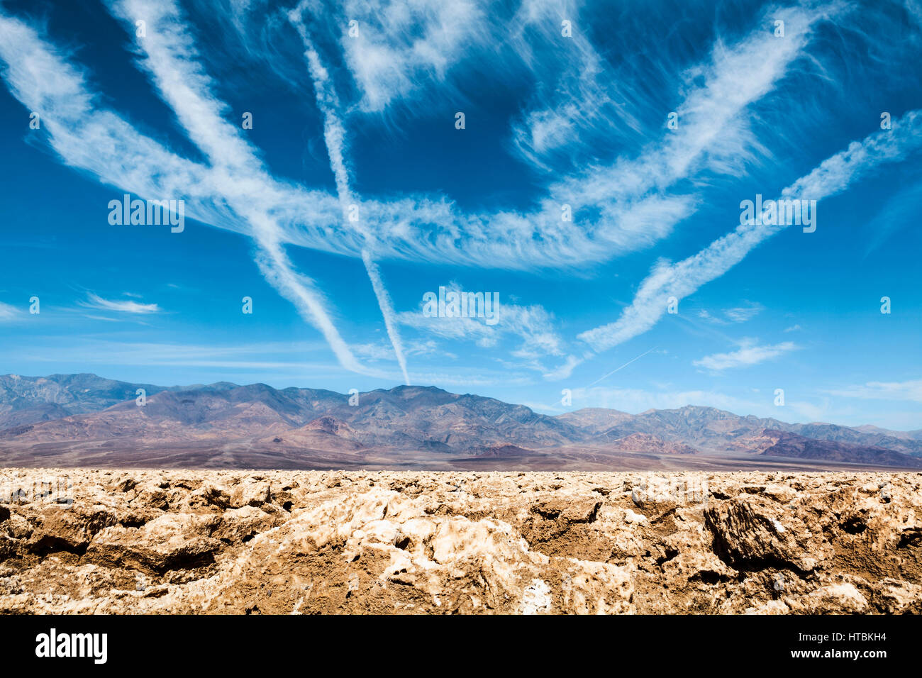 Devils Golf Course, Death Valley National Park; California, United ...
