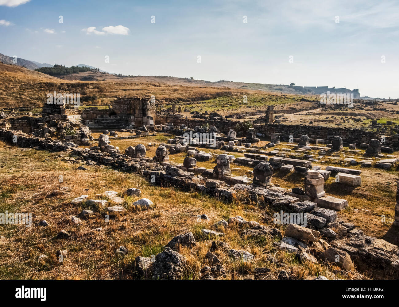 Cathedral, Hierapolis-Pamukkale; Denizli, Turkey Stock Photo - Alamy