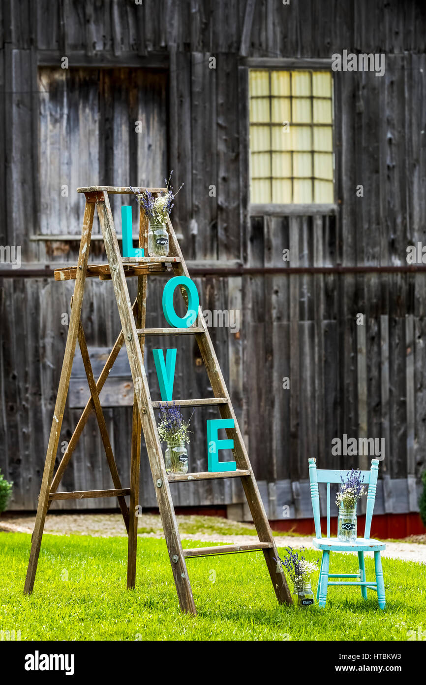 Love ladder hi-res stock photography and images - Alamy