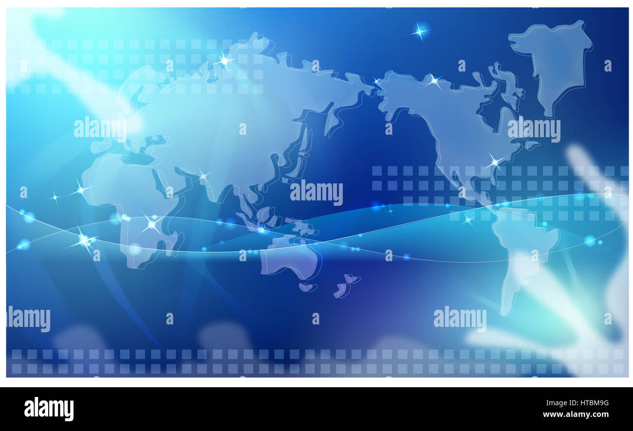 Electronic World 1 Stock Photo - Alamy