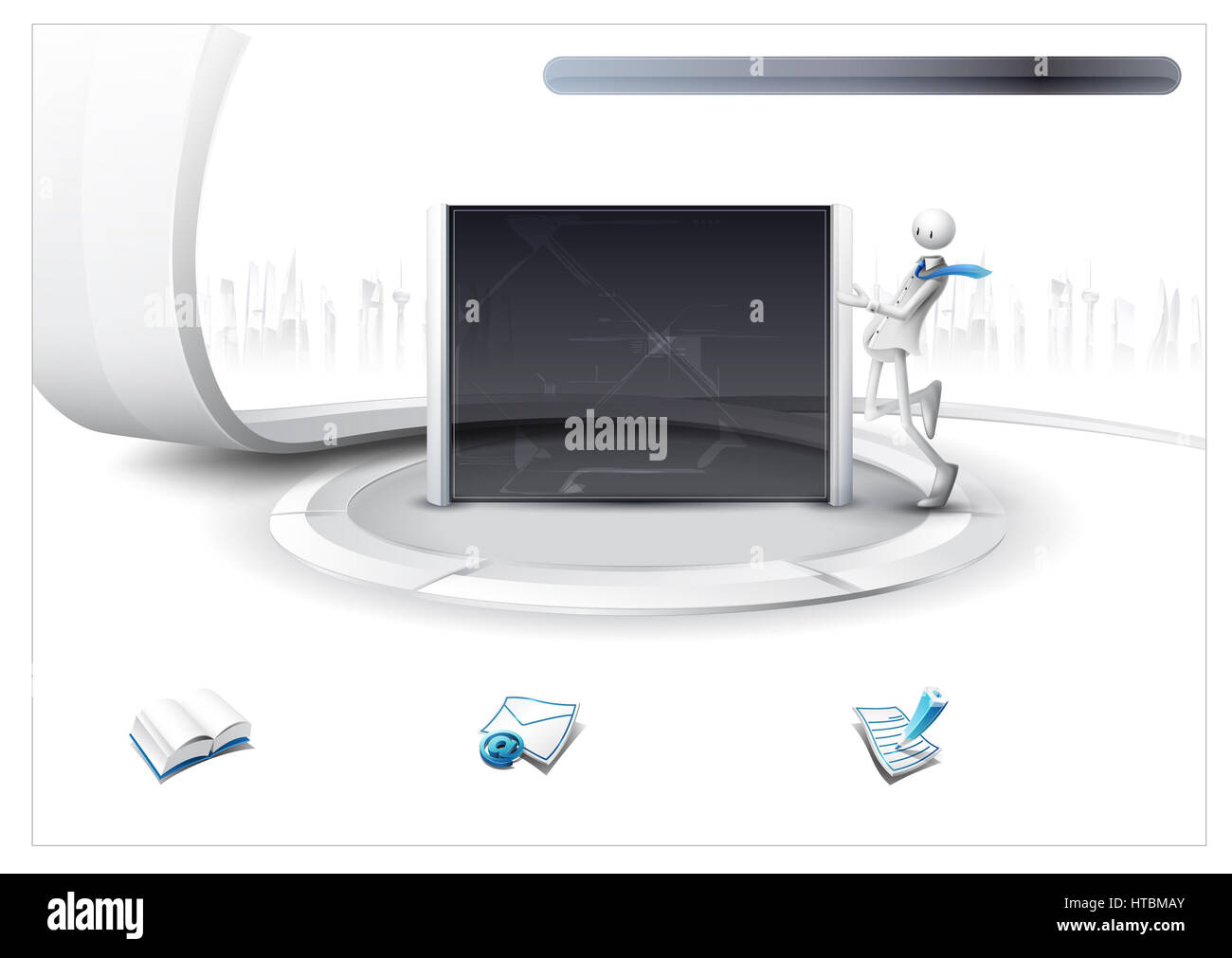 Electronic World 1 Stock Photo - Alamy