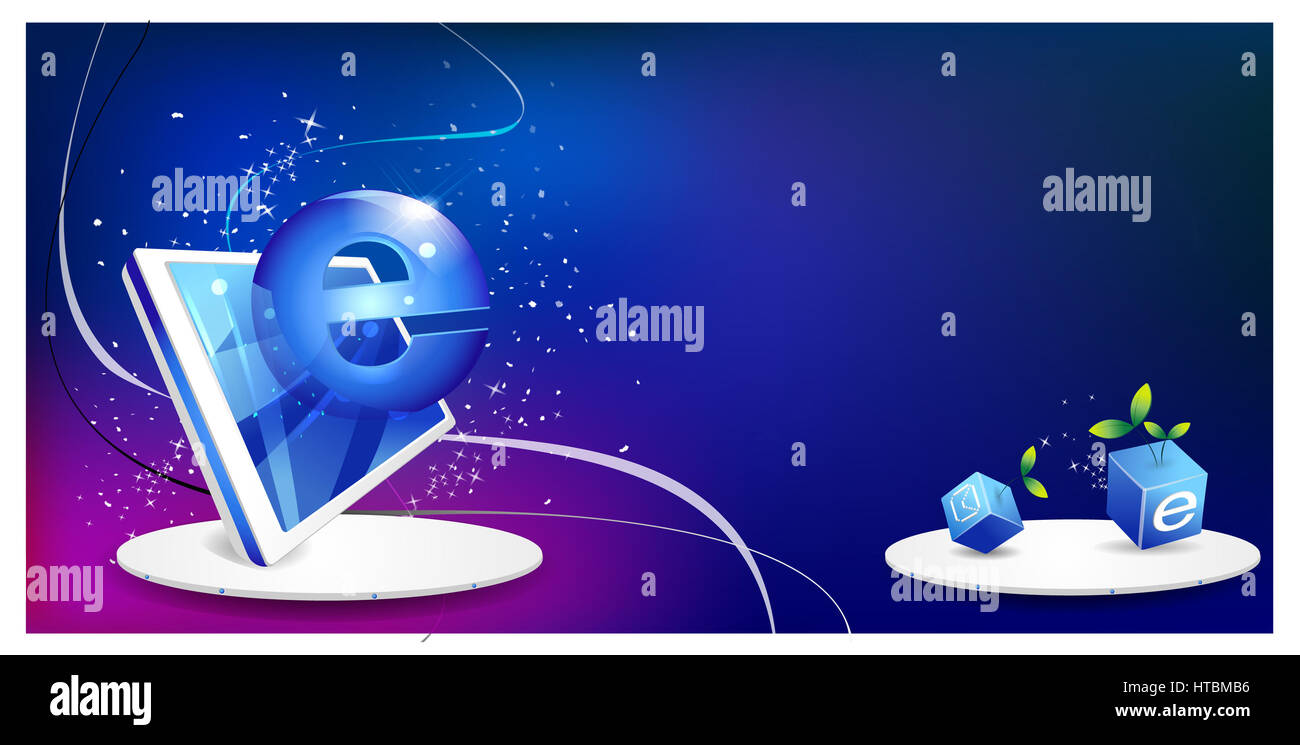 Electronic World 1 Stock Photo - Alamy