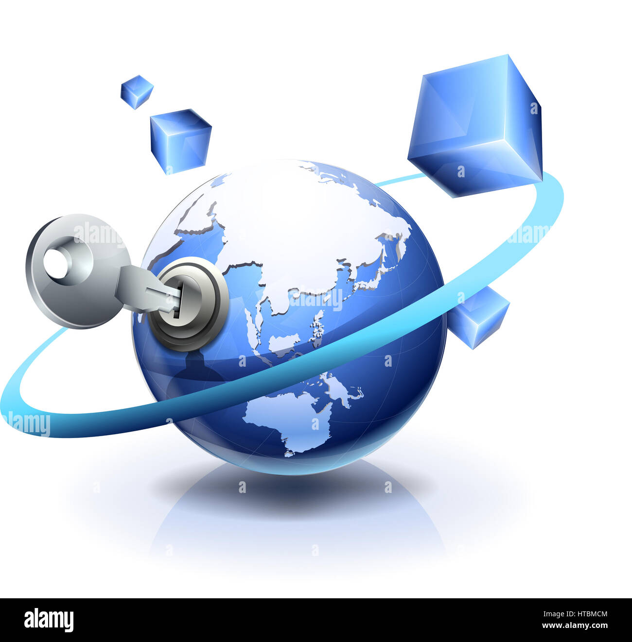 Electronic World 1 Stock Photo Alamy