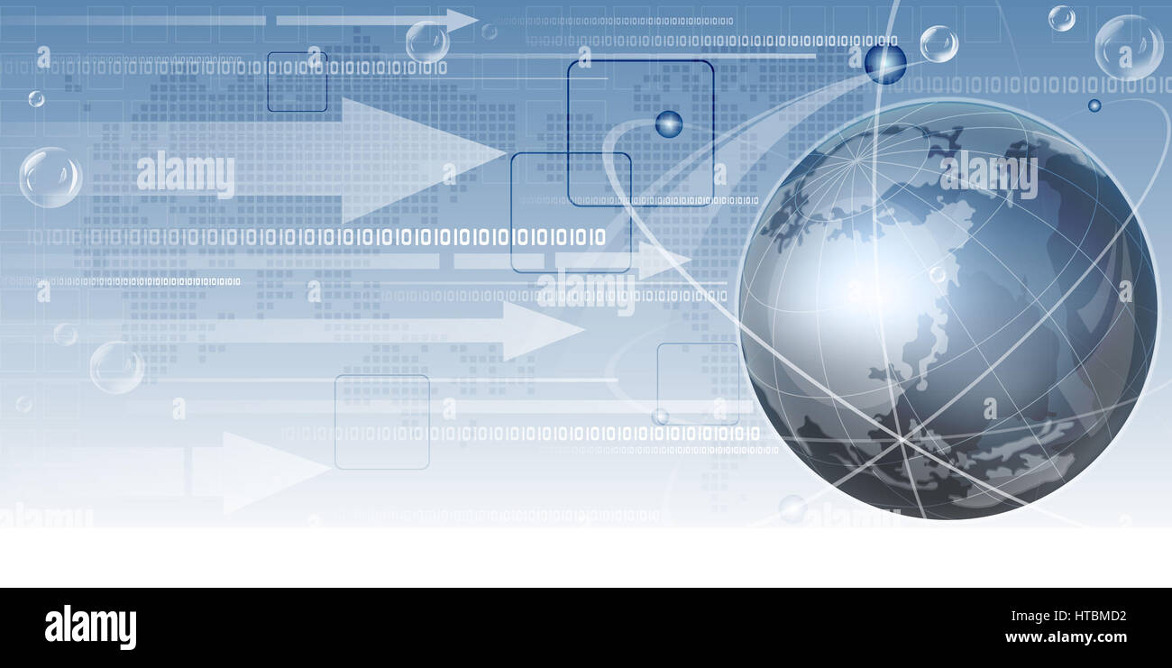 Electronic World 1 Stock Photo - Alamy