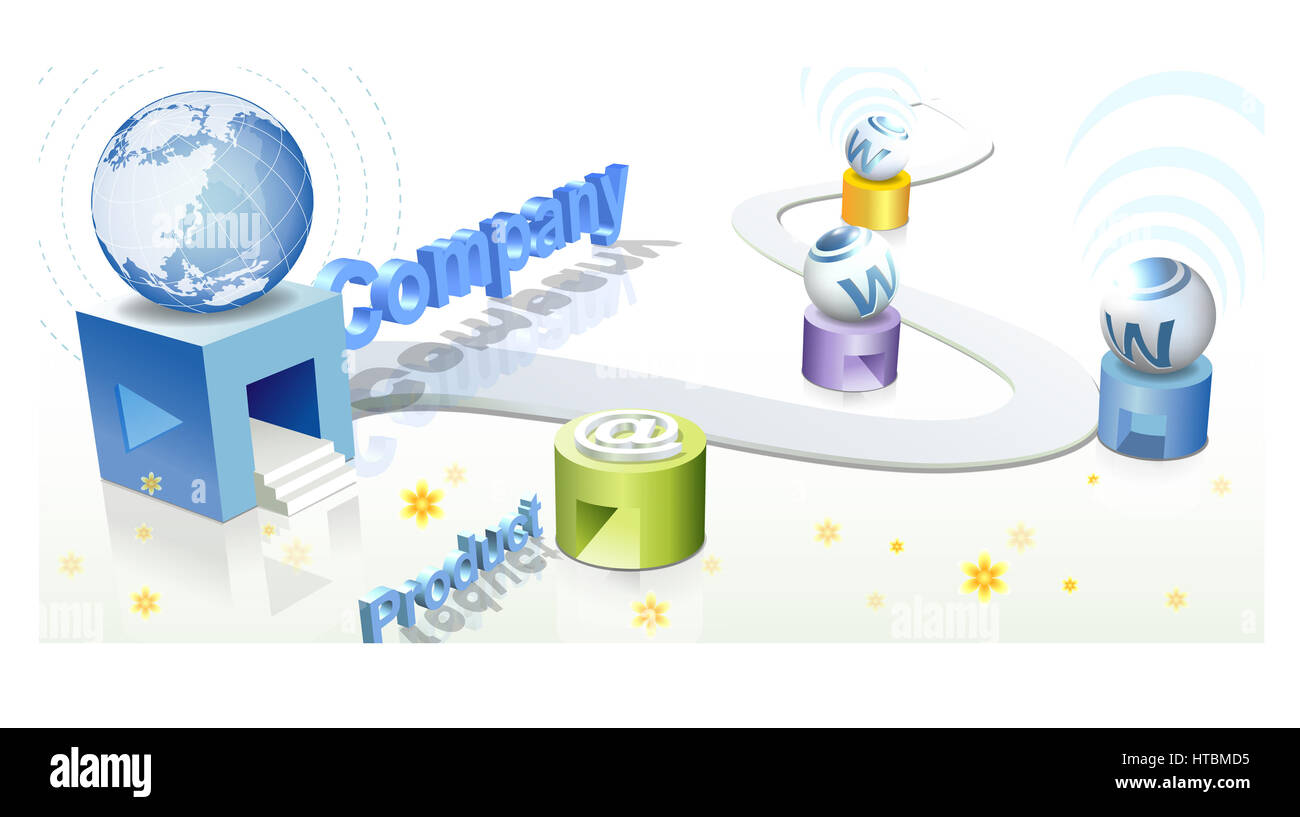 Electronic World 1 Stock Photo - Alamy