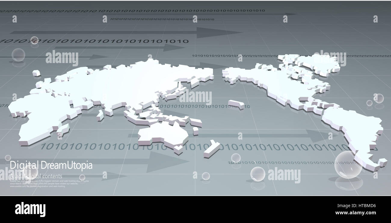 Electronic World 1 Stock Photo - Alamy