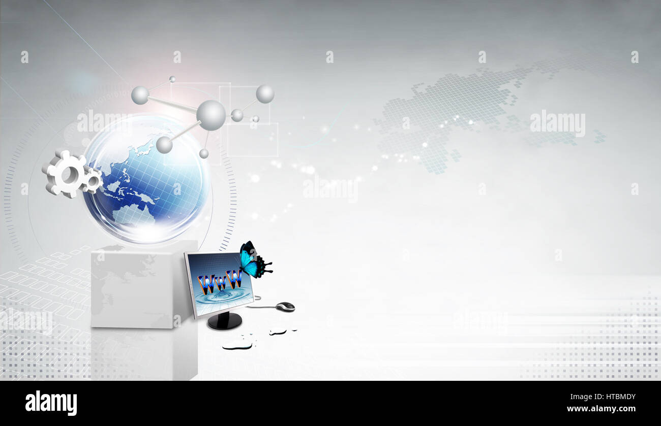 Electronic World 2 Stock Photo - Alamy