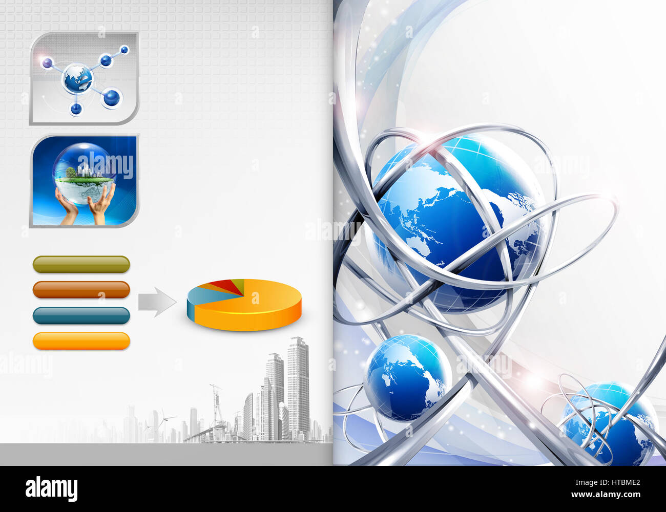 Electronic World 2 Stock Photo - Alamy