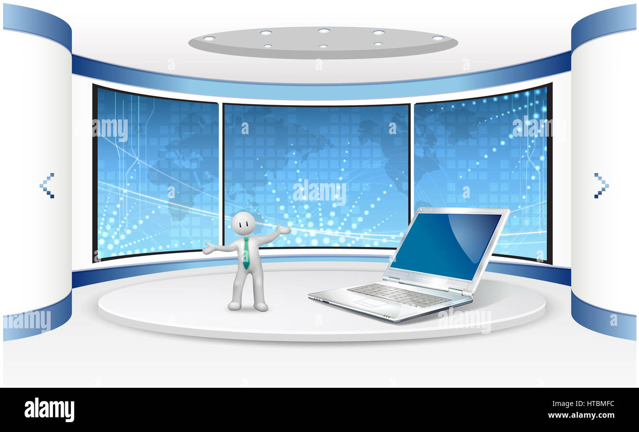 Electronic World 2 Stock Photo - Alamy