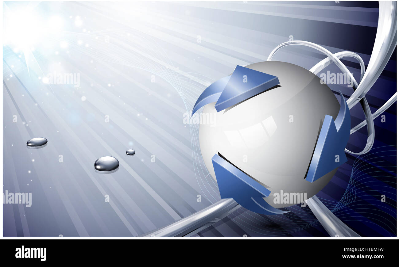 Electronic World 2 Stock Photo - Alamy
