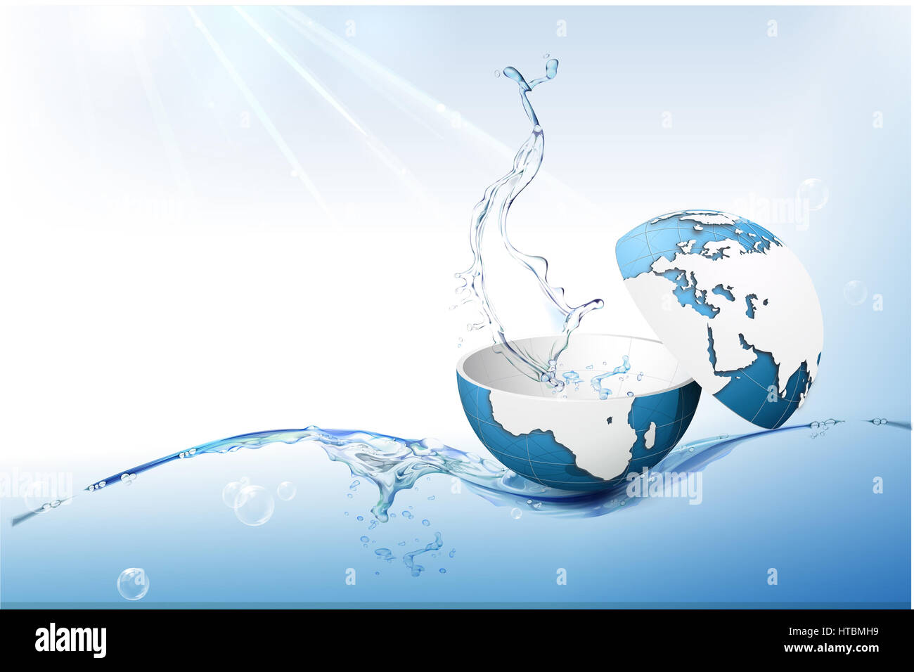 Electronic World 2 Stock Photo - Alamy