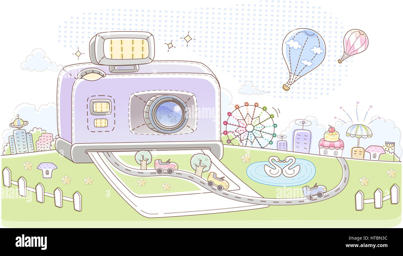 Cartoon e Style Stock Photo - Alamy
