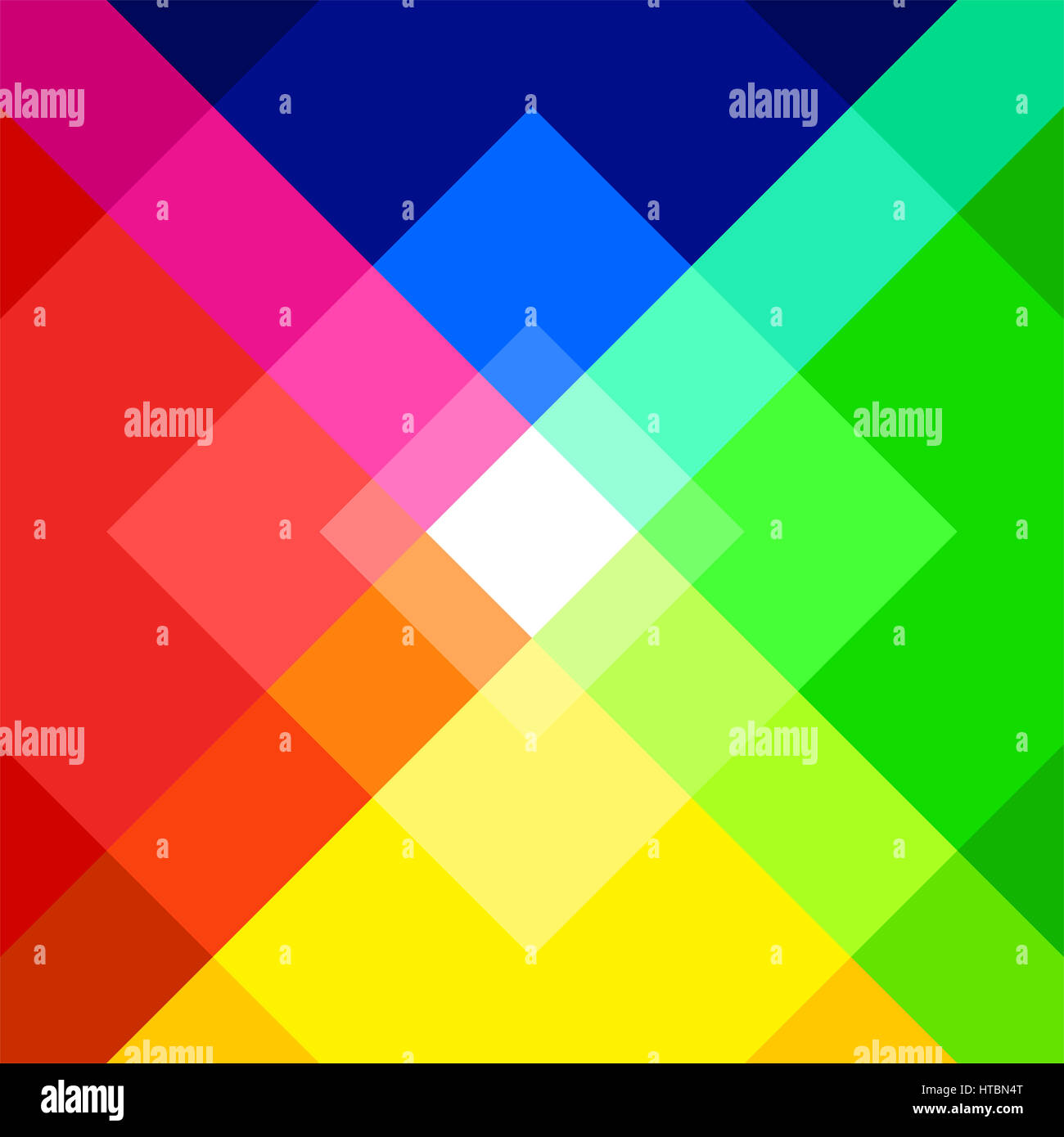 Geometric Rainbow color background design Stock Photo - Alamy