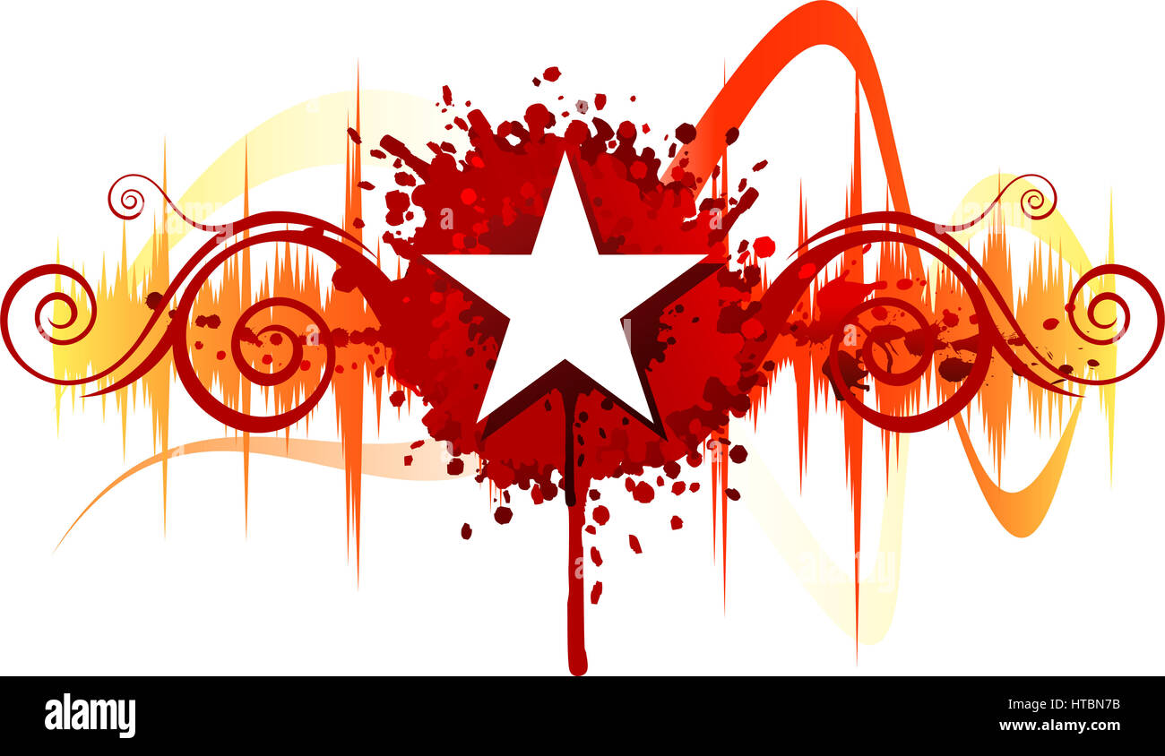 Star abstract vector background Stock Photo - Alamy