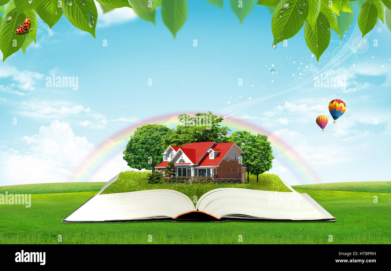 Green Saving Message Board Stock Photo - Alamy