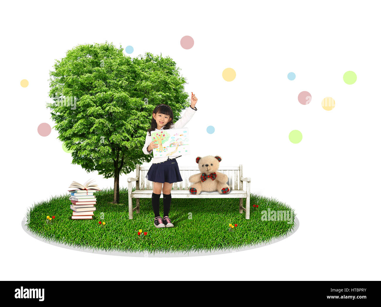 Green Saving Message Board Stock Photo - Alamy
